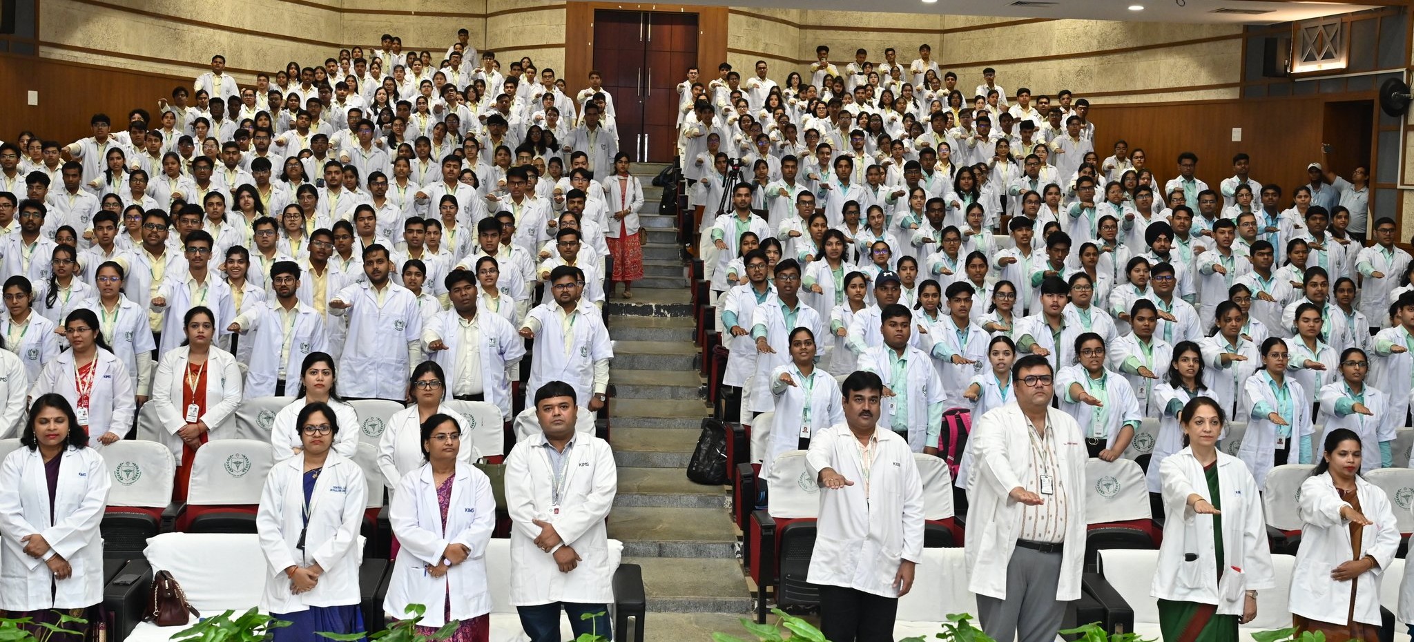 White Coat Ceremony Held for New MBBS and BDS Batch at KIMS - KIMS Hospital Bhubaneswar